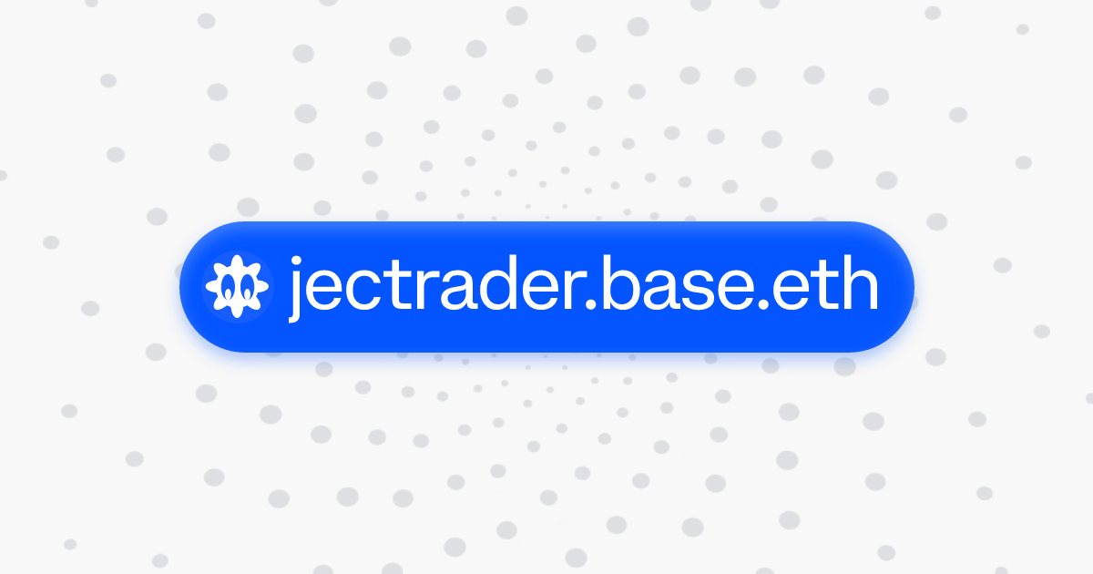 Basenames | jectrader.base.eth