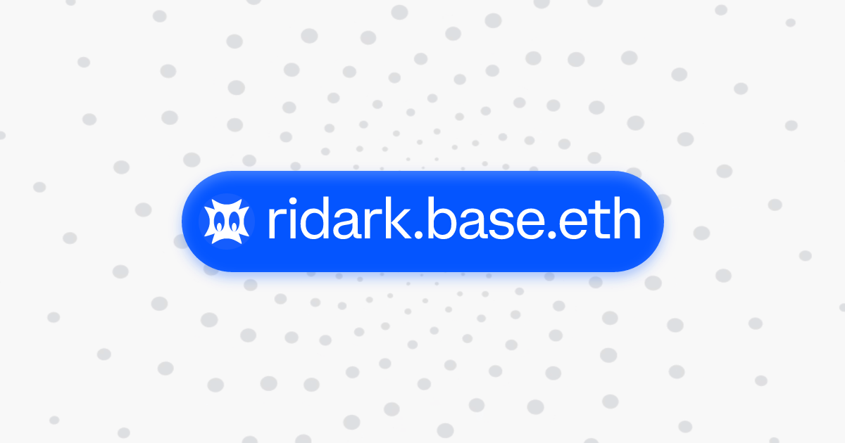 Basenames | ridark.base.eth